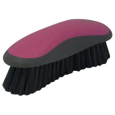 Oster Stiff Grooming Brush Pink (One Size) | DIY at B&Q