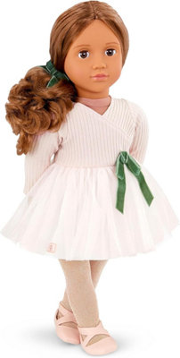 Our Generation Carlota 18-inch Ballerina Doll with Rotating Arms and ...