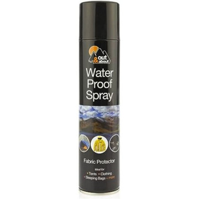 Out & about waterproof spray fabric protector 300ml