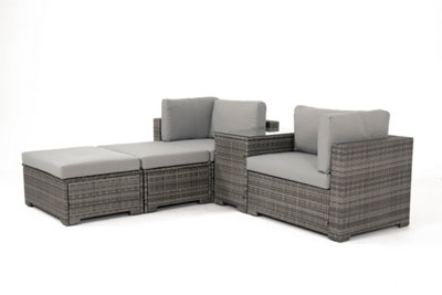 Kingston rattan lounge set store