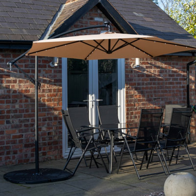 Outdoor 6 Person Rectangular Glass Top Garden Dining Table Chairs With ...