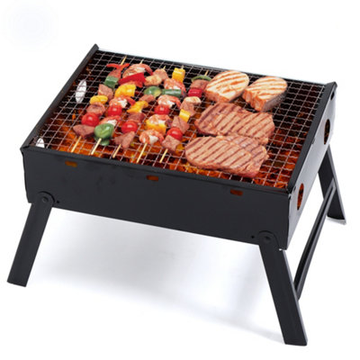 Outdoor Charcoal Barbecue Stainless Steel Grill Rack | DIY at B&Q