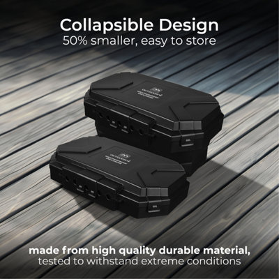 Outdoor Collapsible Power Box With 8M Extension Lead Masterplug ...