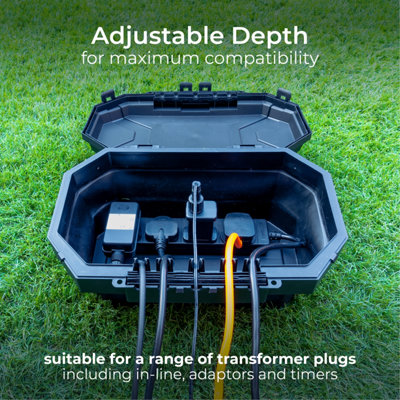 Outdoor Collapsible Power Box With 8M Extension Lead Masterplug ...