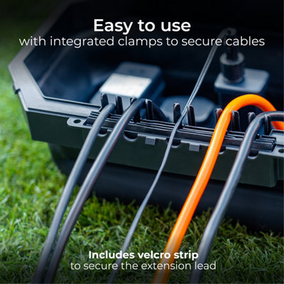 Outdoor Collapsible Power Box With 8M Extension Lead Masterplug ...