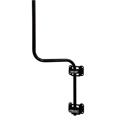 Outdoor Cranked Satellite Pole 1.2m SWAN Sky Dish Mast & Brackets Wall ...