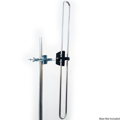 Outdoor DAB Digital Radio Omni Aerial For Mast Pole 5DB Gain Antenna ...