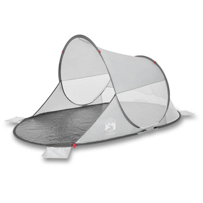 Outdoor Durable Beach Tent Grey Pop-up Waterproof