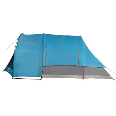 Outdoor Family Tent 6-Person Blue Waterproof
