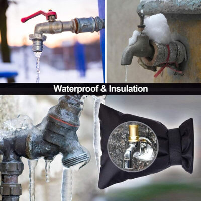 Outdoor faucet cover, antifreeze prote cover for faucets, windproof ...