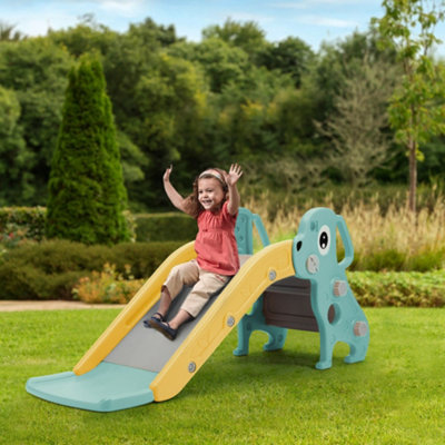 Outdoor Freestanding Puppy Indoor Toddler Chidren Play Set Slide Set ...