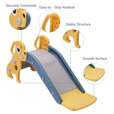 OUTDOOR FREESTANDING PUPPY INDOOR TODDLER CHILDREN PLAY SET SLIDE SET