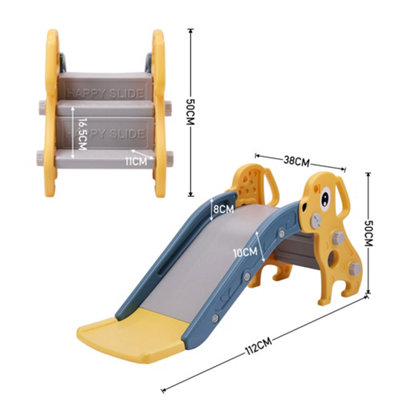 OUTDOOR FREESTANDING PUPPY INDOOR TODDLER CHILDREN PLAY SET SLIDE SET