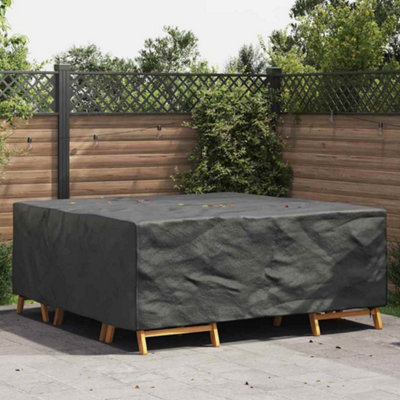 Outdoor Furniture Cover Black 200 x 190 x 85 cm 600D