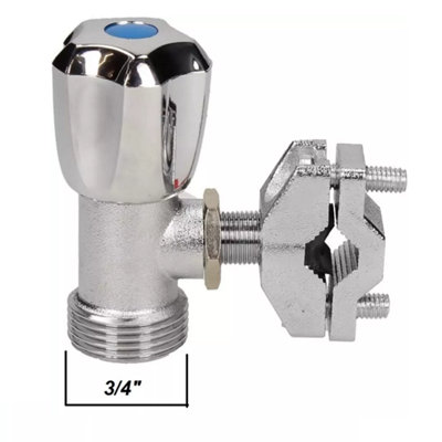 Outdoor Garden DIY Tap Kit, Self cutting Bib Tap Easy Fit through the wall