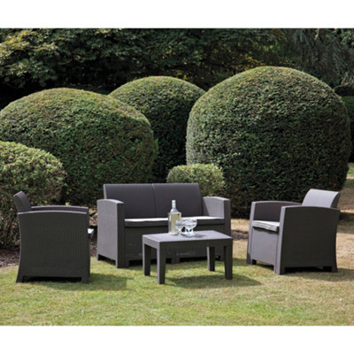 Outdoor Garden Furniture Florence Outdoor Garden Rattan Style Lounge ...