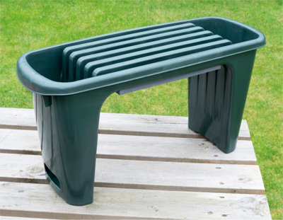 Outdoor Gardening Padded Knee Garden Kneeler With Seat and Tool Storage