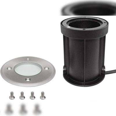 Outdoor Ground Walk Over Recessed Light Round IP67 Waterproof GL09K