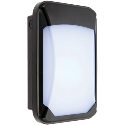 Outdoor IP65 Commercial Bulkhead Wall Light - Cool White LED ...