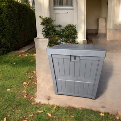 Outdoor Parcel Delivery Box, Large Weatherproof Package Mail Post ...