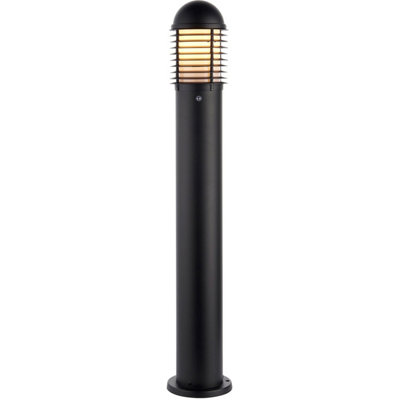 Outdoor Pathway Bollard Post Light - 60W E27 GLS - 1000mm Height - Matt ...