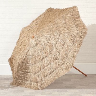 Outdoor Suntime Garden 2.7m Tiki Parasol Wooden
