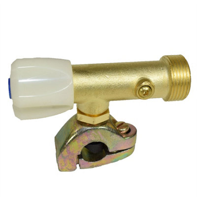 Outdoor Tap Kit Brass Self Cut Tap Hose Pipe Garden Water Fittings Wall ...
