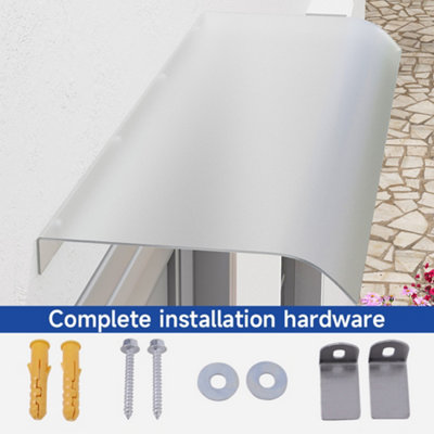 Outdoor Window Awning Rain Screen Outdoor Garden Canopy Patio Porch ...