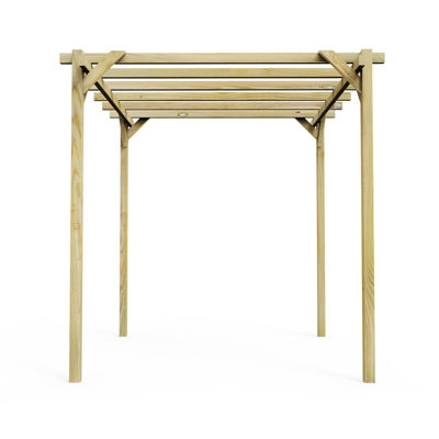 OutdoorGardens Wooden 2 x 2m Pergola