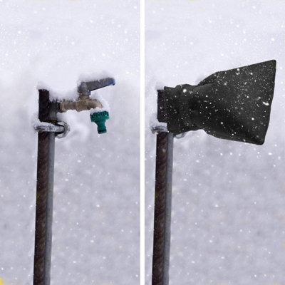Outside Tap Cover Winter Frost Jacket Insulation Garden Tap Thermal ...