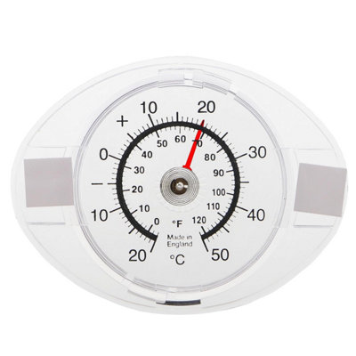 OUTSIDE WINDOW THERMOMETER - READ OUTDOOR TEMPERATURE FROM INDOORS WITH ...