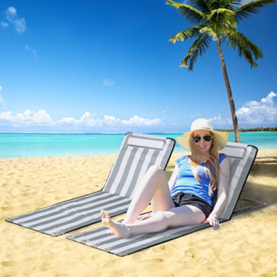 Beach mat with pillow store