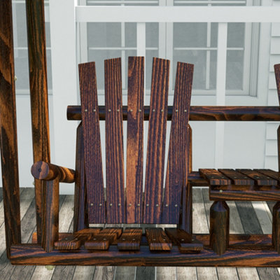 Rustic porch swing store
