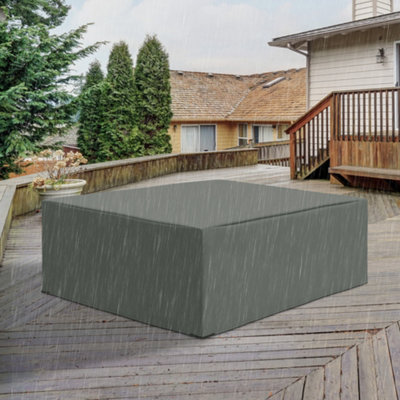 Outsunny 275x205cm Outdoor Furniture Protective Cover Water UV ...
