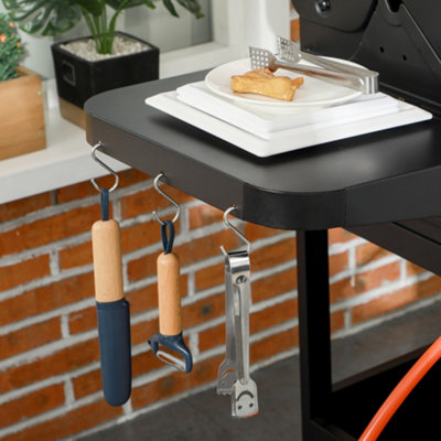 Outsunny 3 Burner Propane Gas BBQ Grill with See-through Lid and ...