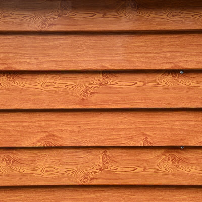 Outsunny 6.5x5.2ft Garden Shed Wood Effect Tool Storage Sliding Door ...