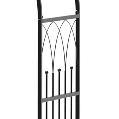 Outsunny Garden Arch Bench Outdoor Patio Trellis Arbor for Climbing Plant