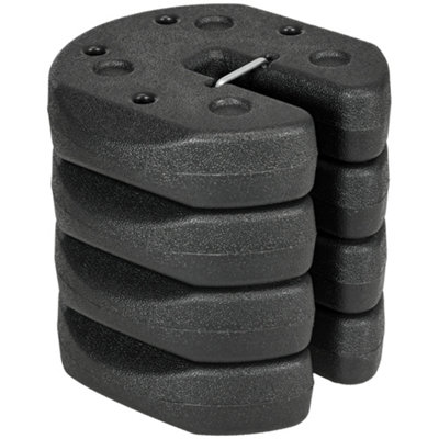 Outsunny Gazebo Weights Set of 4 with Reinforce Pins and Easy Carry ...