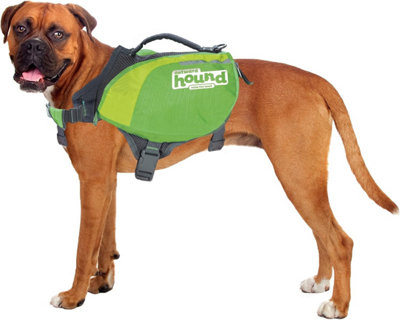 Outward Hound DayPak Dog Saddleback Backpack Green - Large | DIY at B&Q
