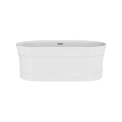 Oval Freestanding Bath from Balterley - Layered Rim Design - 1600mm x ...