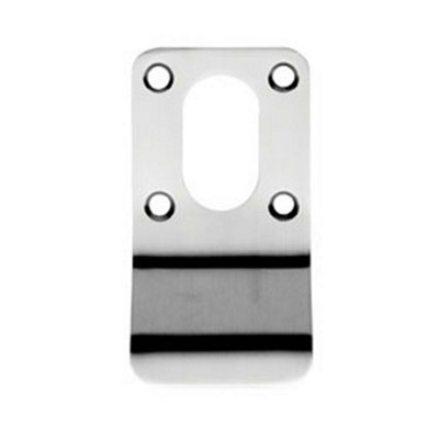 Shop Oval Profile Cylinder Latch Pull External Door Handle Satin ...