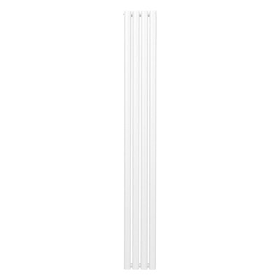 Oval Radiator - 1800 x 240mm - White