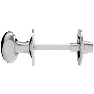 Oval Thumbturn Lock With Coin Release Handle 32 70mm Spindle Polished ...
