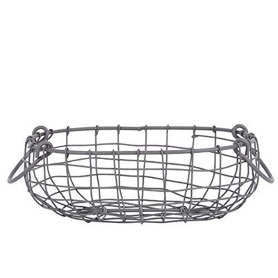 Oval Wire Basket Set of 3 Pieces