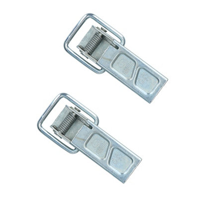 Over Centre Catch Toggle Clamp 10.5cm Spring Loaded Heavy Duty 2 PACK ...