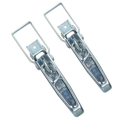 Over Centre Catch Toggle Clamp Large 21cm Lockable 700kg Capacity 2 PACK