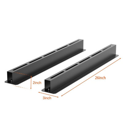 OVERHEAD 6 PCS STORAGE UTILITY BIN RACK BRACKETS GARAGE CEILING RAIL ...