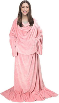 Oversized Electric Heated Wearable Blanket - Pink