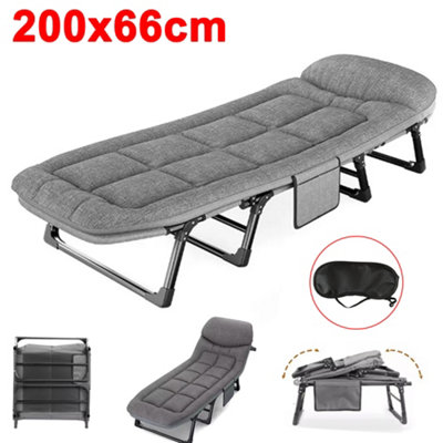 Oversized Folding Sleeping Cot Guest Bed Outdoor Portable Camping Cots ...