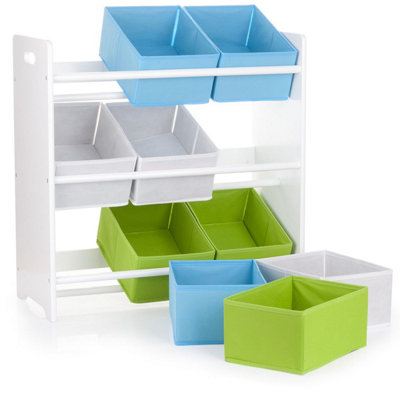 Owls 9 Bin Freestanding Storage Unit